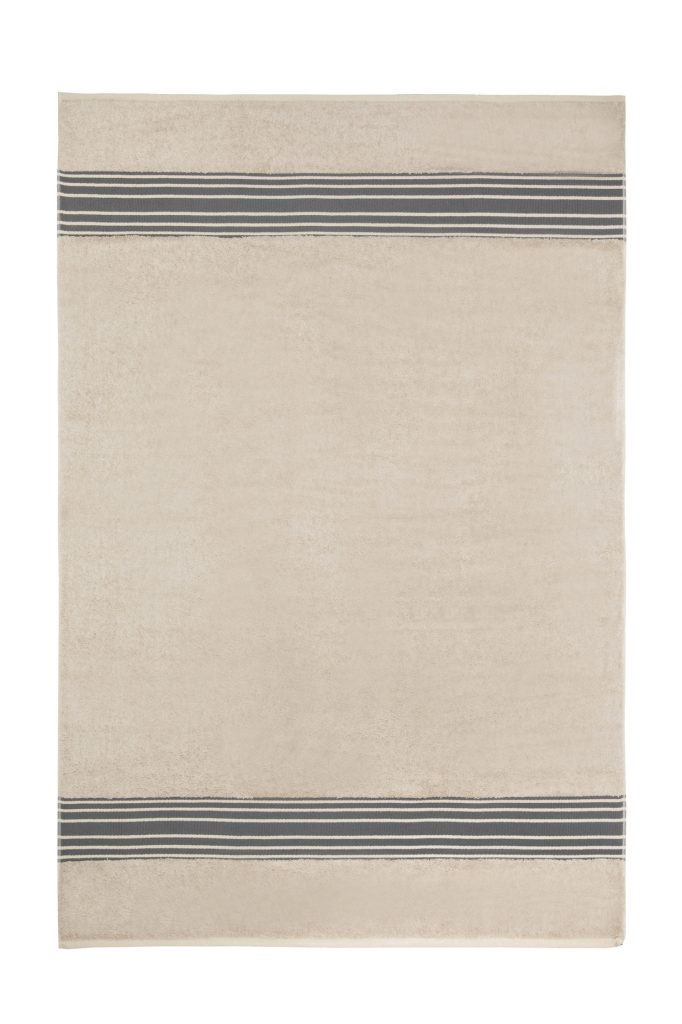 DRAP DE BAIN LIN & COTON GRIS 600G/M² DRAP DE BAIN LIN & COTON GRIS 600G/M²
